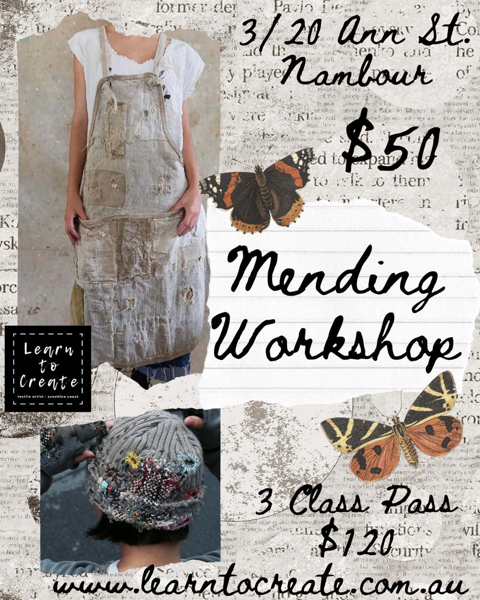 Mending Workshop – Learn to Create